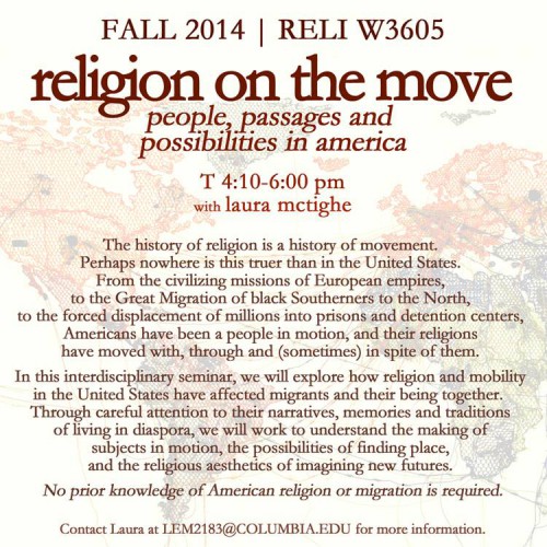 Religion on the Move: People, Passages and Possibilities in America ...